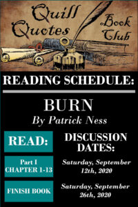 Burn: Quill Quotes Book Club - Quill Quotes