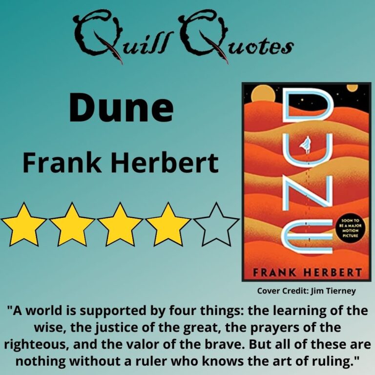Dune by Frank Herbert - Quill Quotes